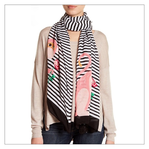 kate spade | Accessories | Kate Spade Monkey Rose Scarf | Poshmark